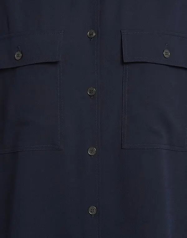Max Mara Solid-colored Twill Shirt