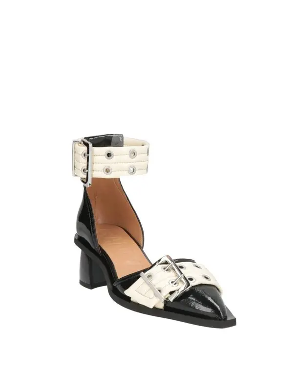 GANNI Two-tone Patchwork High Heels