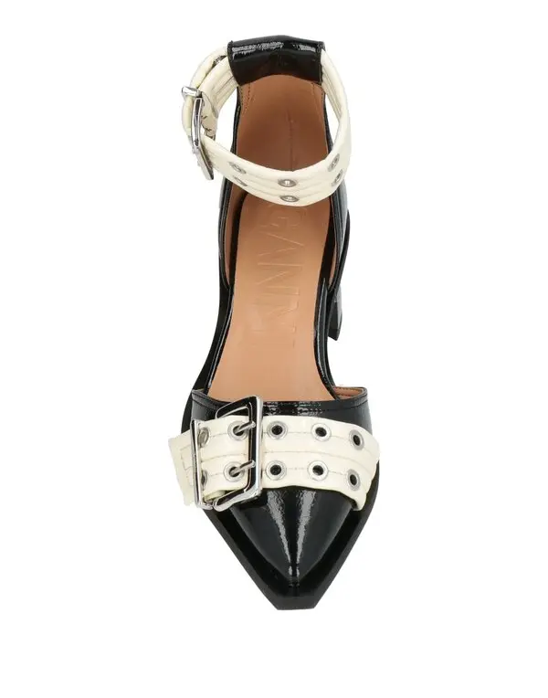 GANNI Two-tone Patchwork High Heels