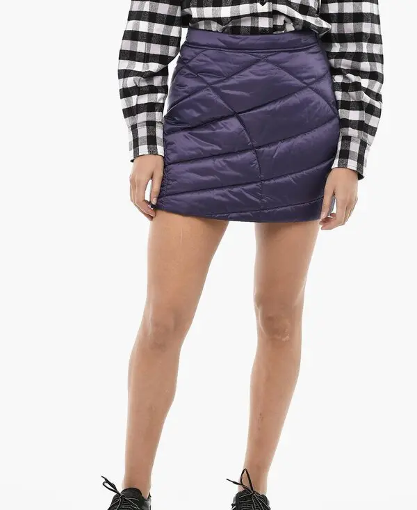 Woolrich Quilted Padded Mini Skirt