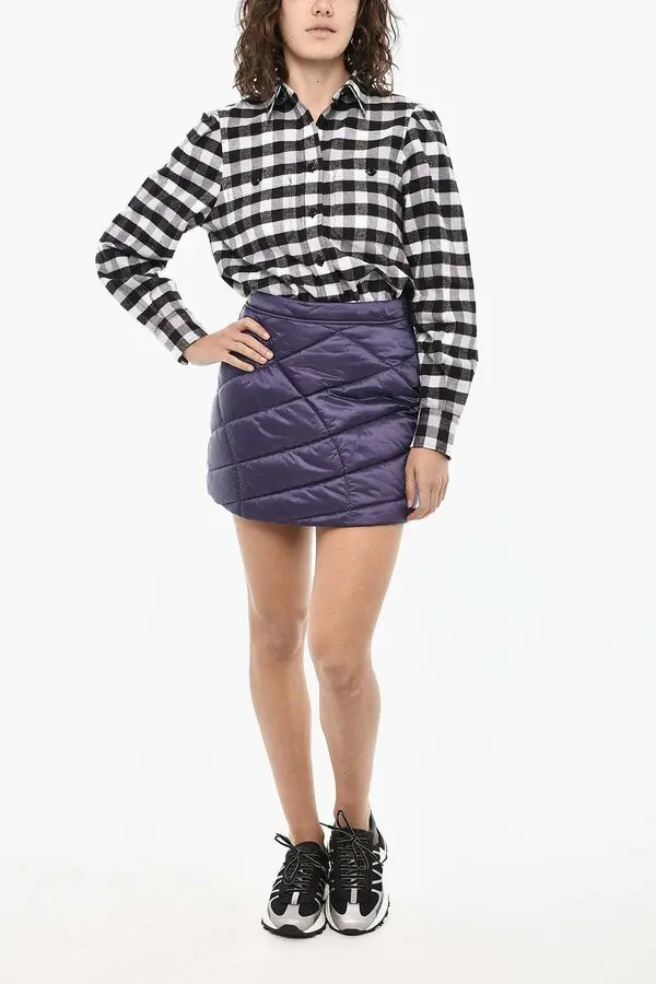 Woolrich Quilted Padded Mini Skirt
