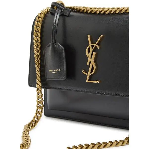 Saint Laurent Leather Shoulder Bag