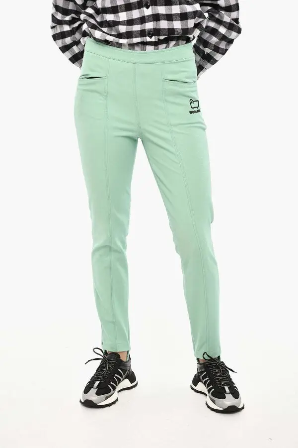 Woolrich Logo-embroidered Stirrup Trousers