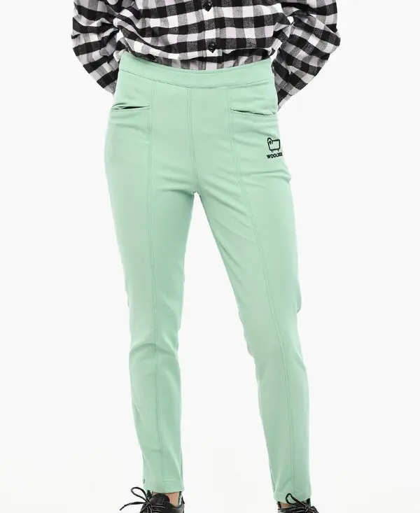 Woolrich Logo-embroidered Stirrup Trousers