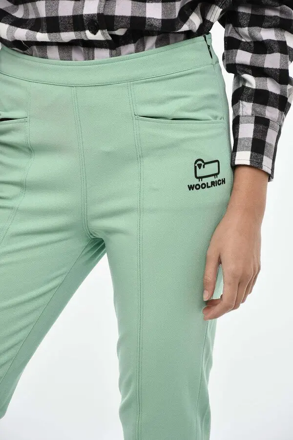 Woolrich Logo-embroidered Stirrup Trousers