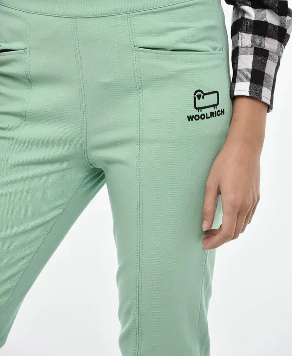 Woolrich Logo-embroidered Stirrup Trousers