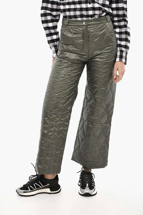 Woolrich Padded Quilted Trousers
