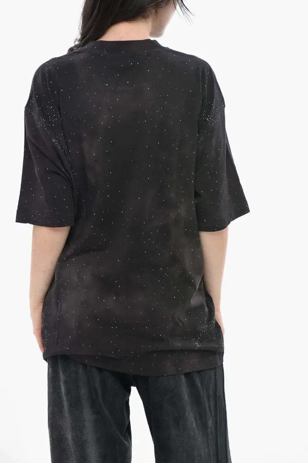 DIESEL® T-super All-over Rhinestone T-shirt