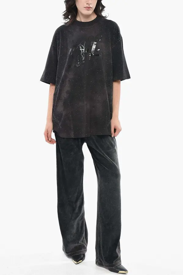 DIESEL® T-super All-over Rhinestone T-shirt