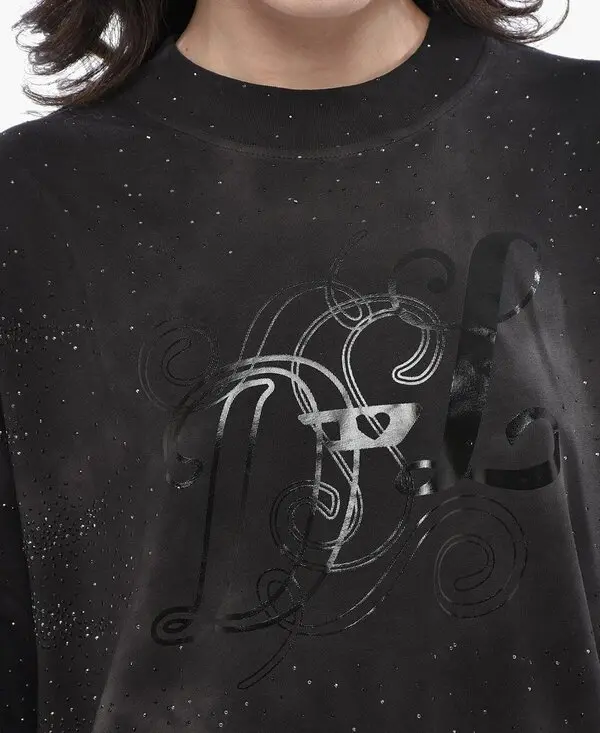 DIESEL® T-super All-over Rhinestone T-shirt