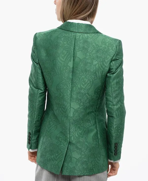 John Richmond Embroidered Peak-lapel Blazer