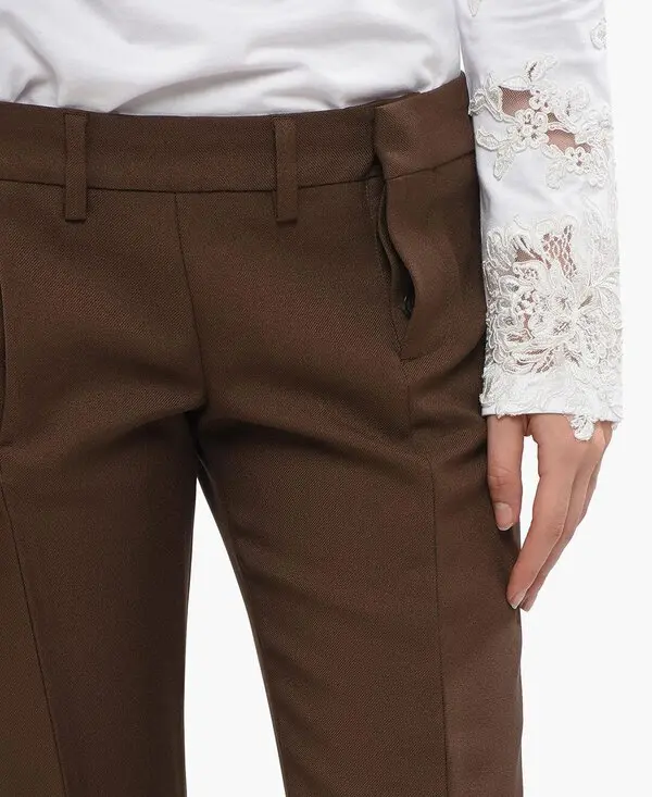 Dsquared2 High-waisted Slim-cut Trousers