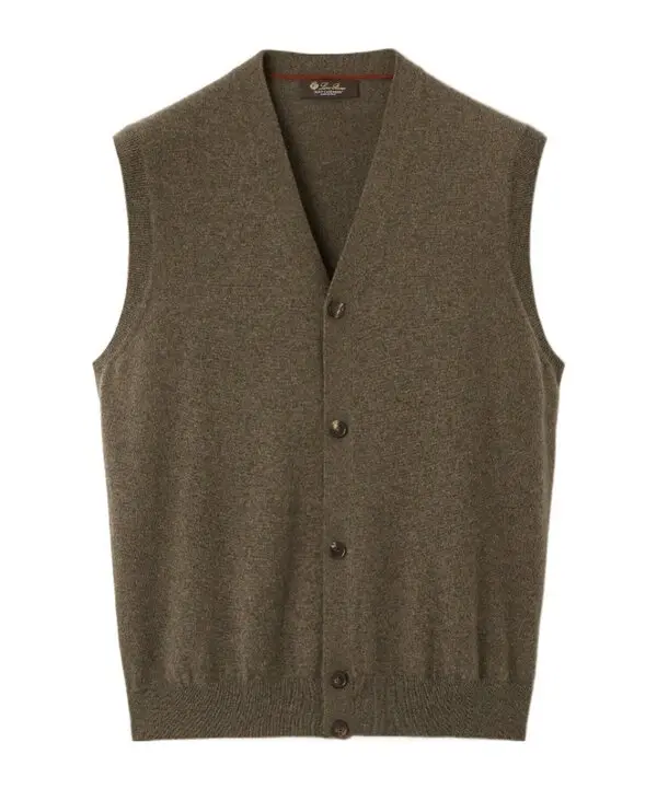 Loro Piana Classic Vest - Brown