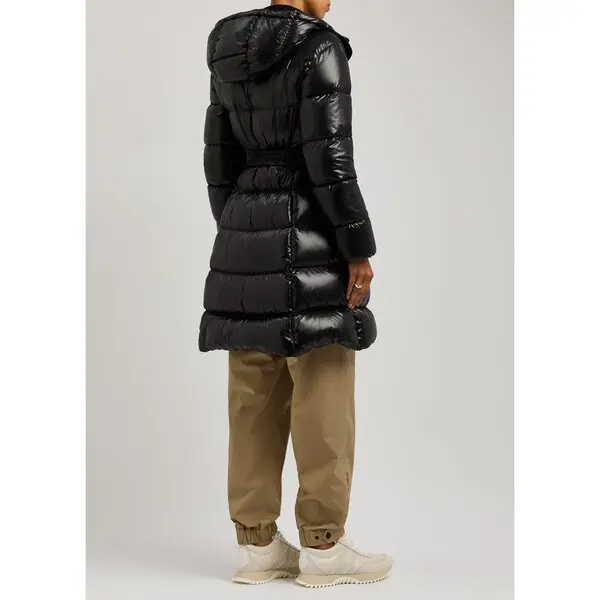 Moncler Hooded Mid-length Down Coat