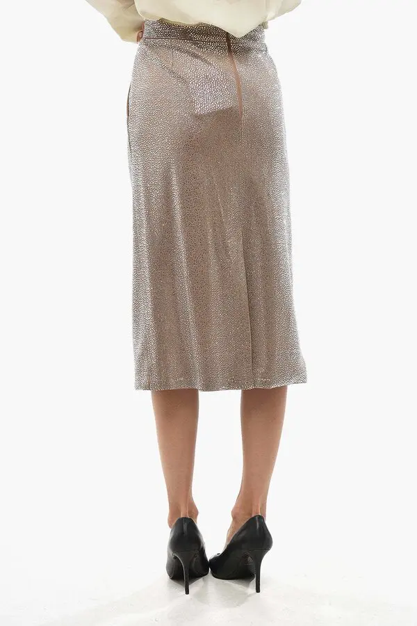 Giuseppe Di Morabito Crystal-embellished Skirt