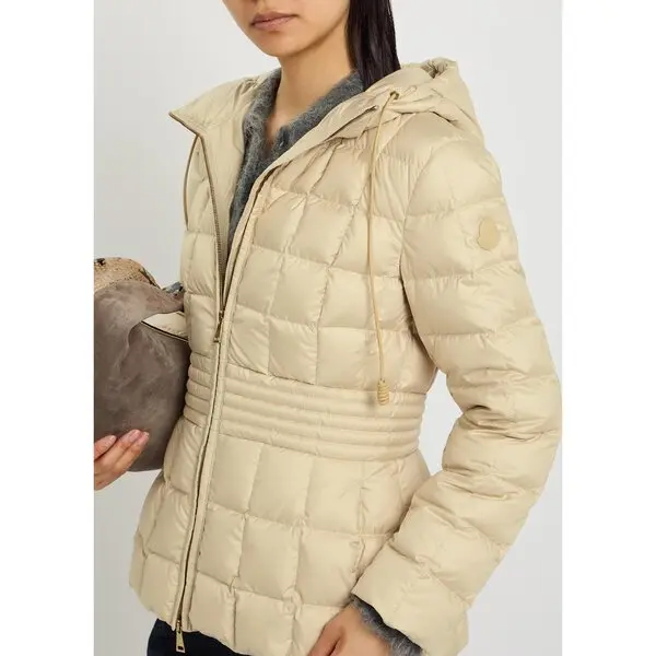 Moncler Down Jacket - Nude