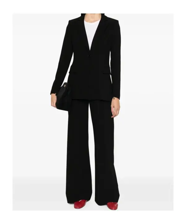Patrizia Pepe Pleated Palazzo Trousers