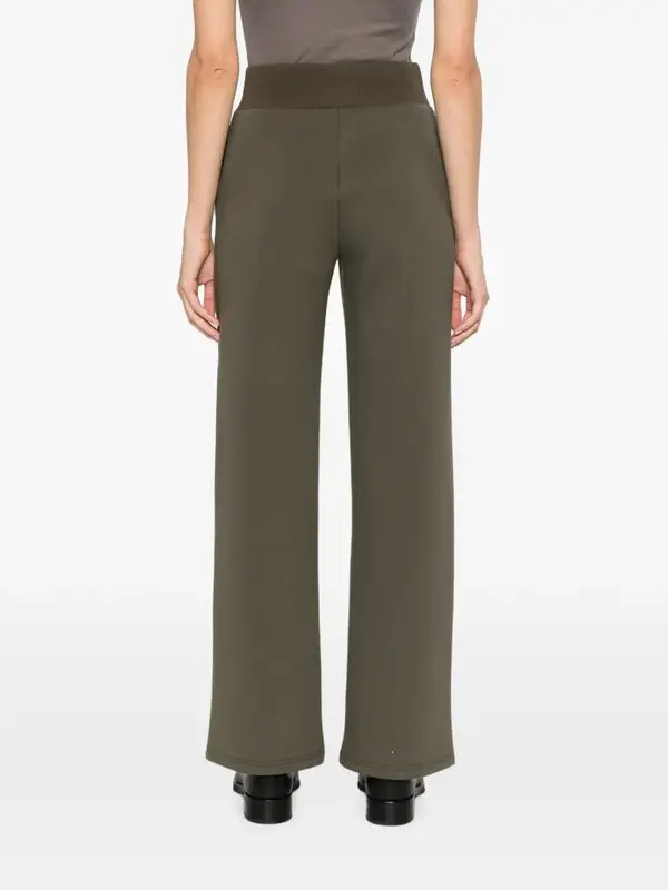 Patrizia Pepe Wide-leg Trousers With A Zip Fastening