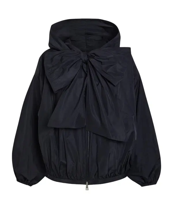 Moncler Casual Hooded Jacket - Black