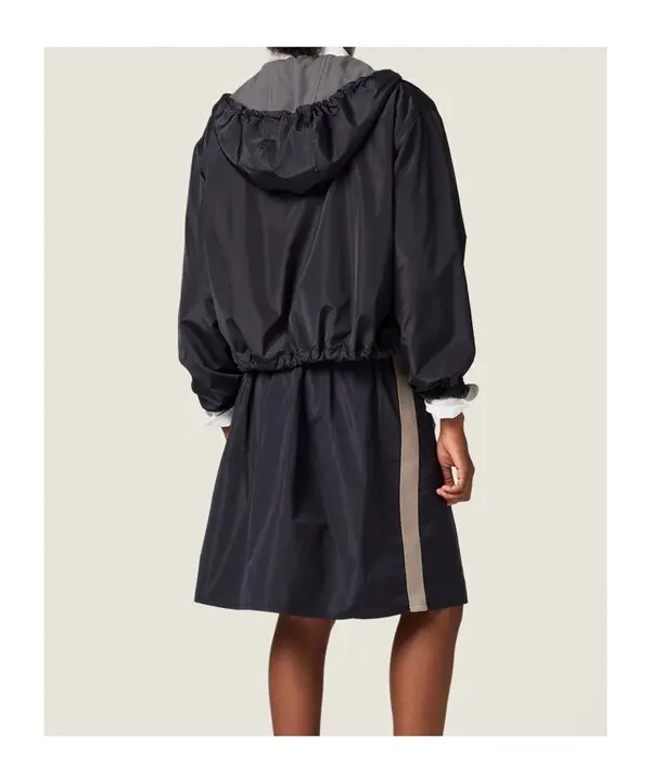 Miu Miu Technical Silk Blouson Jacket