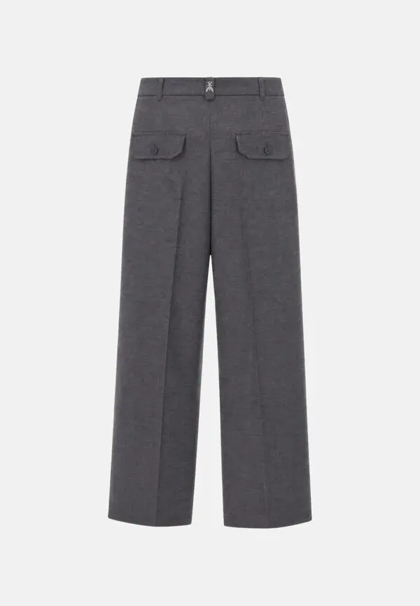 Patrizia Pepe Wide-leg Suiting Trousers