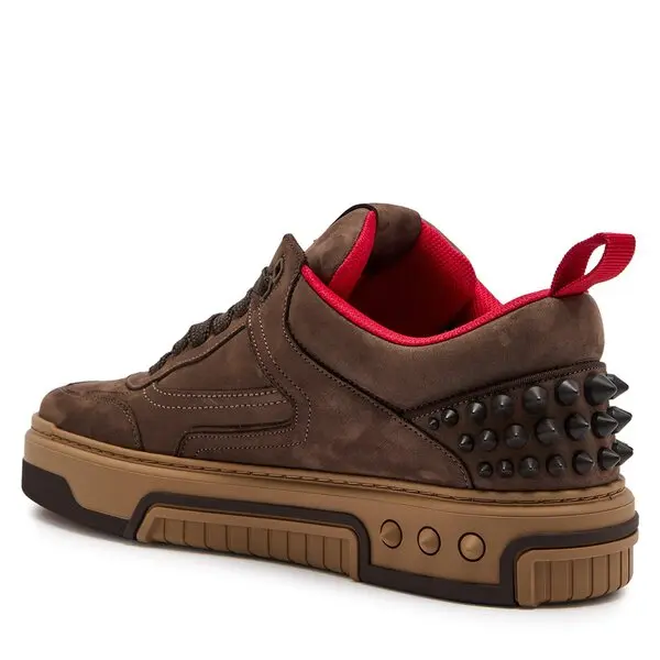 CHRISTIAN LOUBOUTIN Suede Thick-soled Casual Sneakers