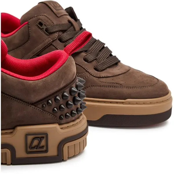 CHRISTIAN LOUBOUTIN Suede Thick-soled Casual Sneakers