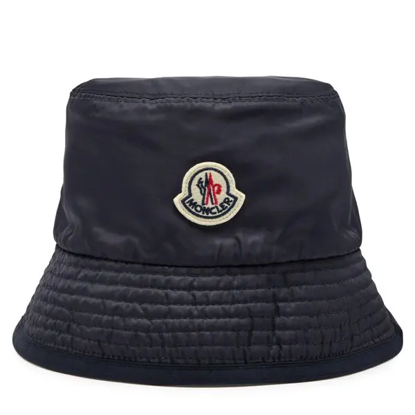 Moncler Dark Textured Bucket Hat