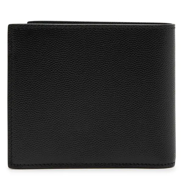 Saint Laurent Grained Leather Bi-fold Wallet