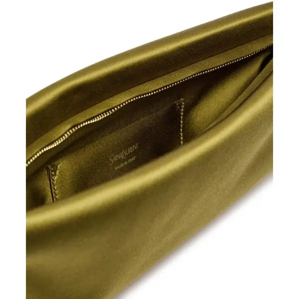 Saint Laurent Satin Long Clutch Bag