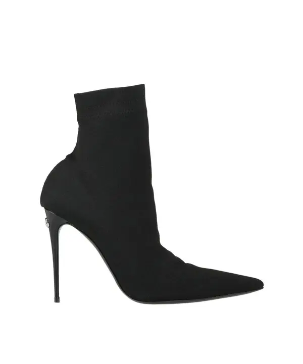 Dolce & Gabbana Minimalist Color Sock Boots - Black