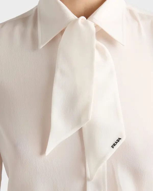 Prada Crepe De Chine Shirt