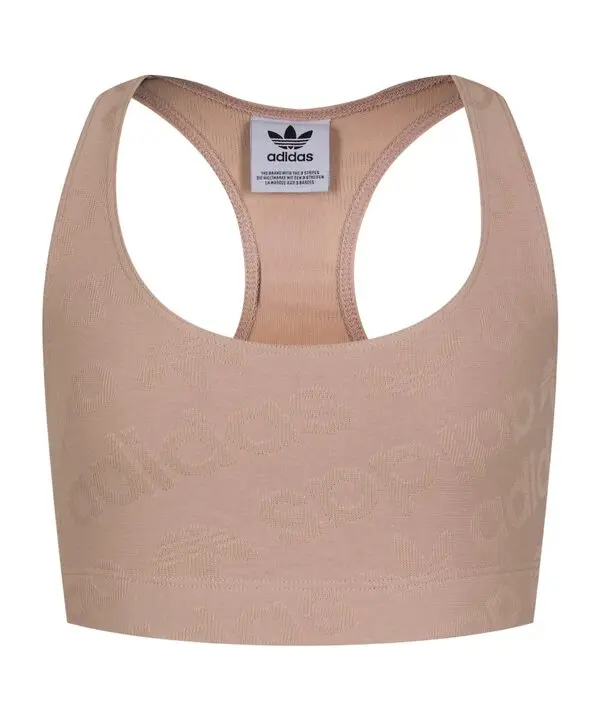 ADIDAS ORIGINALS Jacquard Racerback Sports Bra