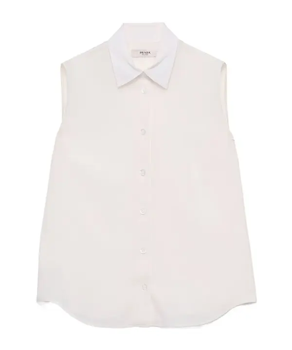 Prada Crepe De Chine Shirt