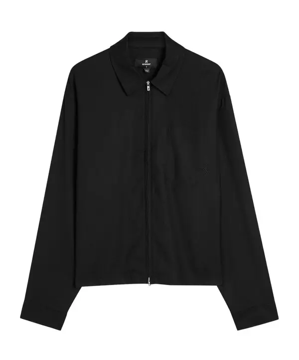 REPRESENT Wool Blend Coat - Black