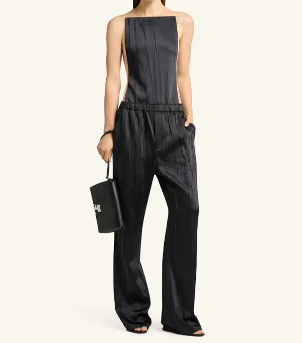 COURREGES Crinkled Trousers