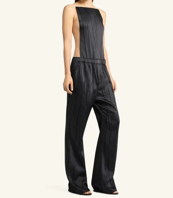 COURREGES Crinkled Trousers