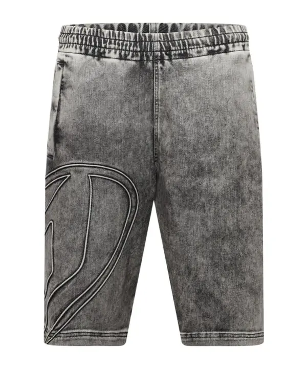 DIESEL® Faded Knit Shorts