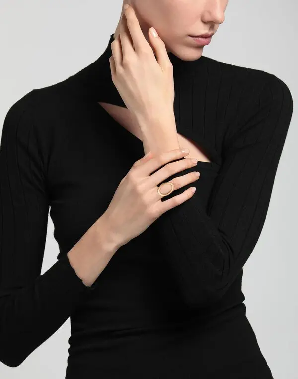 MAISON MARGIELA Minimalist Gold Ring