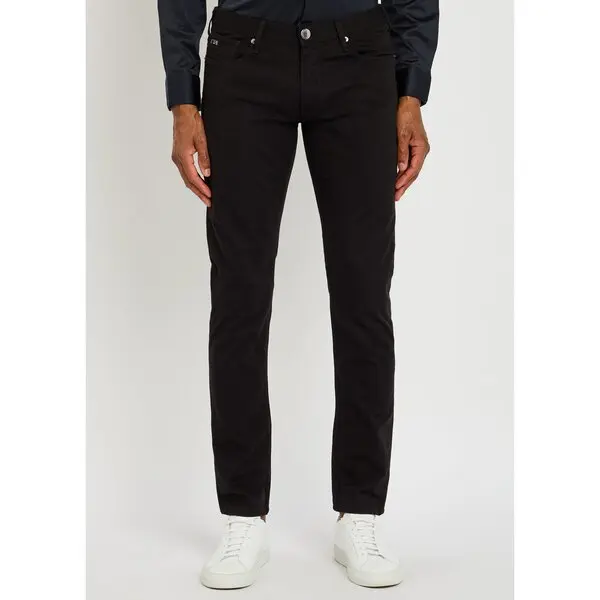 Emporio Armani Straight-cut Denim Trousers