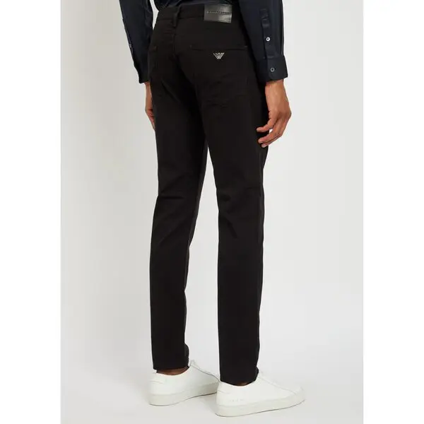 Emporio Armani Straight-cut Denim Trousers