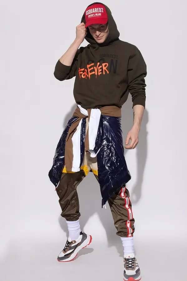 Dsquared2 Colour-block Tapered Track Pants