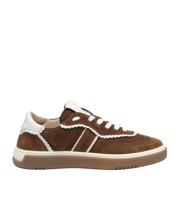 Valentino Garavani Suede Retro German Trainer - Brown