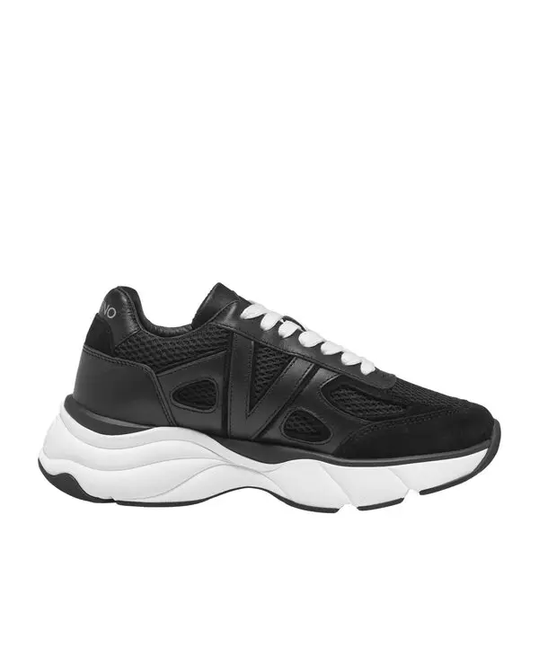 Valentino Garavani Mesh Chunky Dad Sneakers - Black