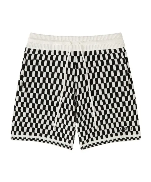 Amiri Wool Blend Shorts - Black