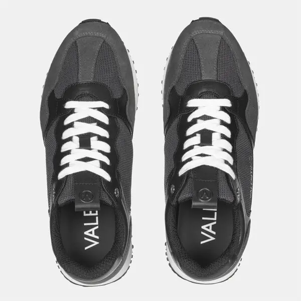 Valentino Garavani Mesh Suede Casual Running Shoe