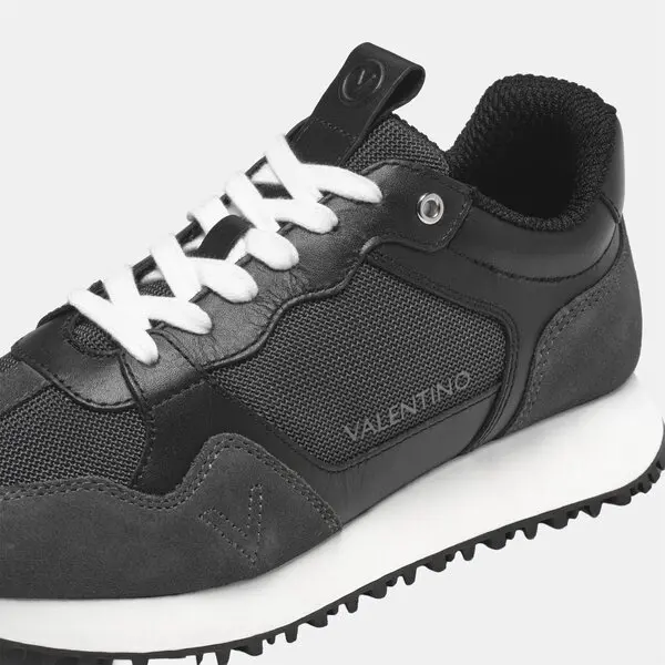 Valentino Garavani Mesh Suede Casual Running Shoe