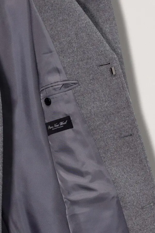 DUNST 2-way 3 Button Cashmere Coat