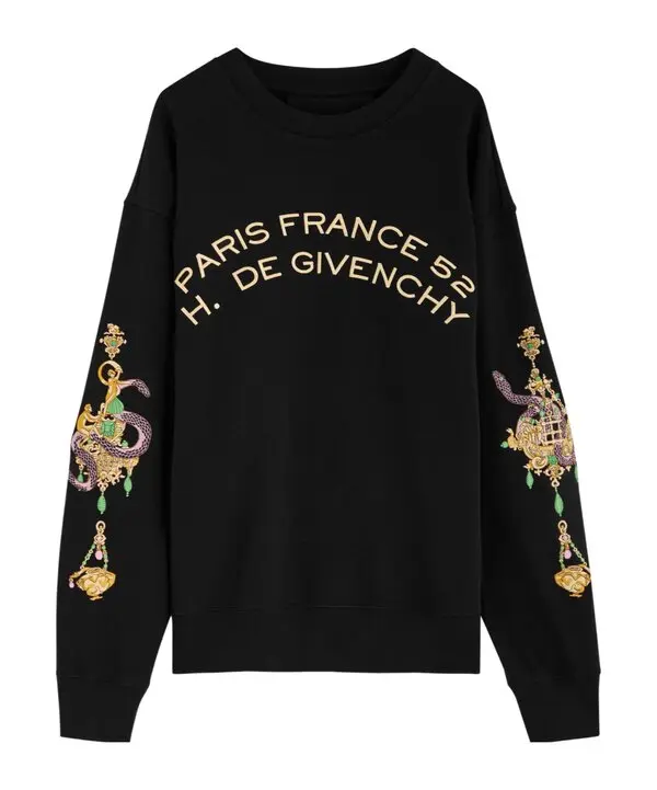 Givenchy Simple Pure Cotton Sweatshirt