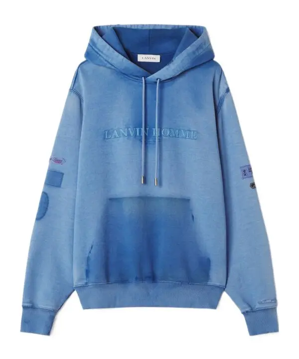 LANVIN Logo Hoodie